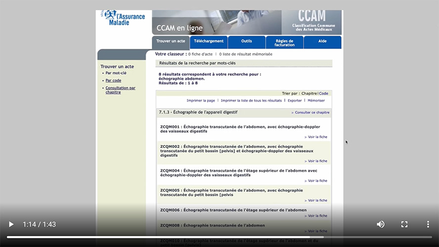 Cotation échographie | Les différents types de cotations